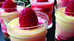 Lemon & Raspberry Posset Canapé Recipe | Hillier