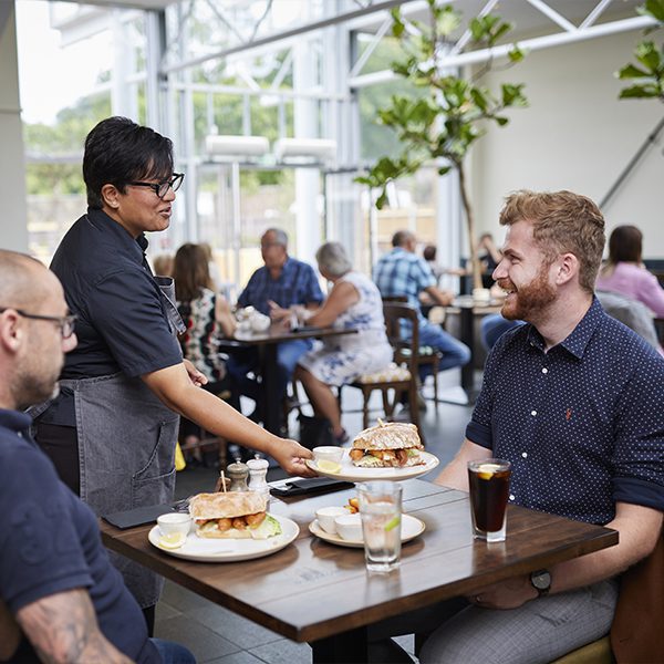 The Courtyard Restaurant in Syon Park Garden Centre