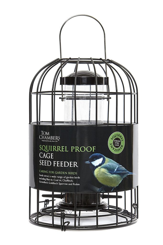 Squirrel Proof Caged Bird Seed Feeder - Hillier
