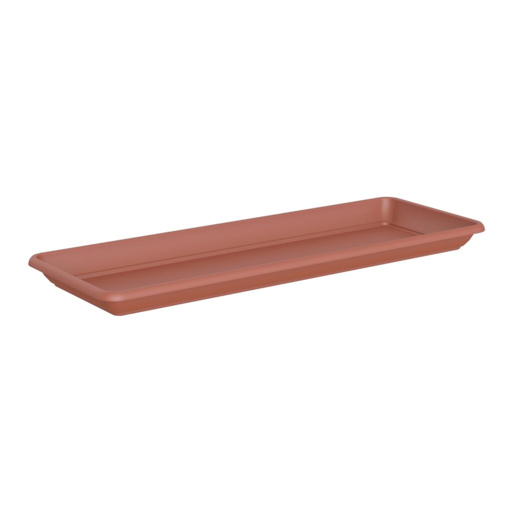 Venezia Rectangular Saucer Terracotta - Hillier