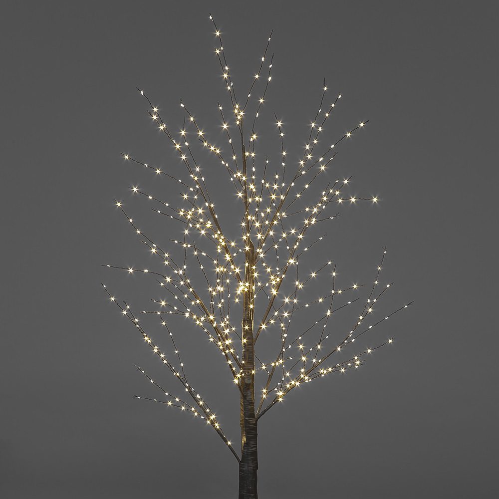 Micro Dot LED Artificial Christmas Tree - Black - Hillier