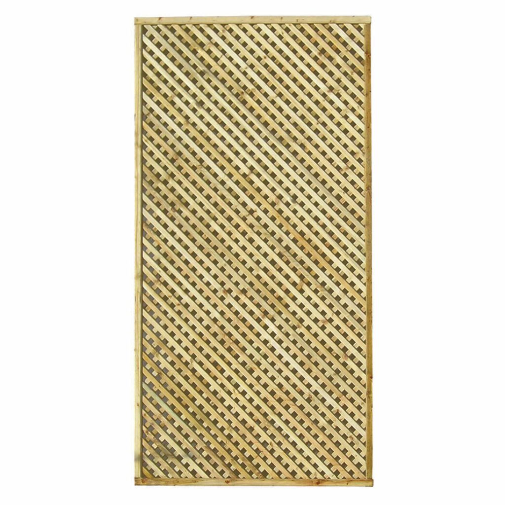 Privacy Diamond Diamond trellis - 2ft- (1.830m x 0.615m) Pack of 3 ...