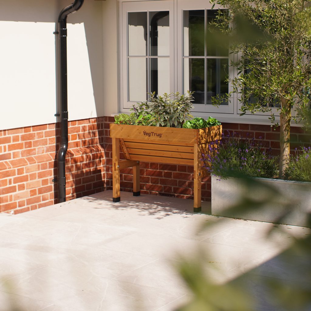 VegTrug Wall Hugger 1m – Natural - Hillier